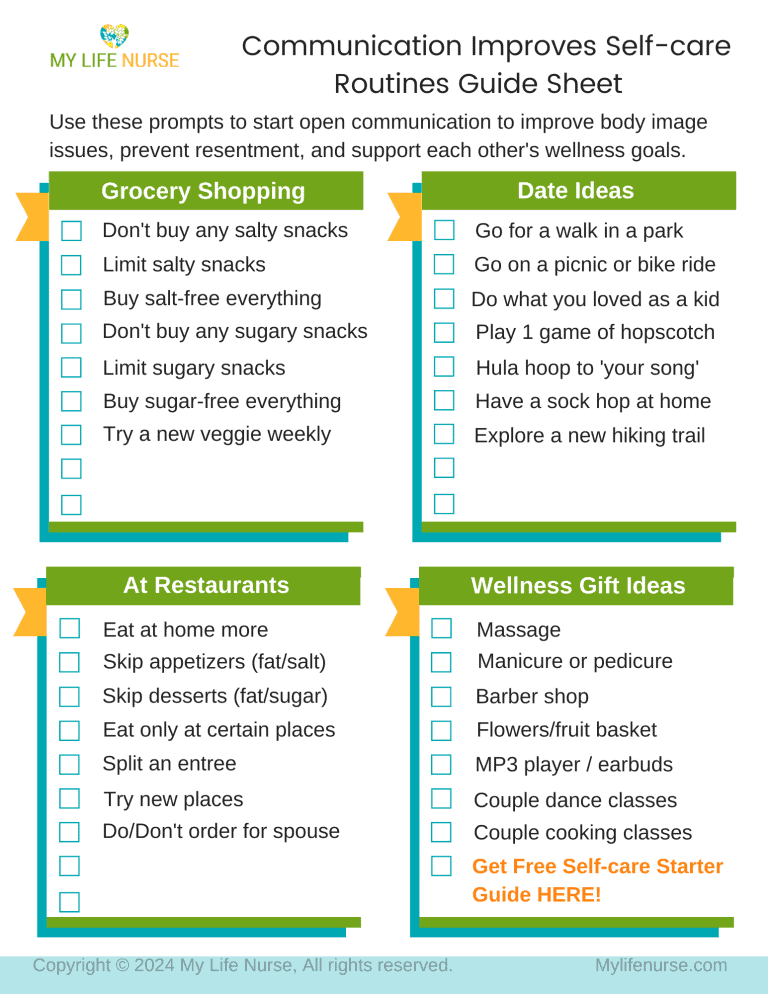 Better Communication in Marriage Improves Self-care and Routines - My ...