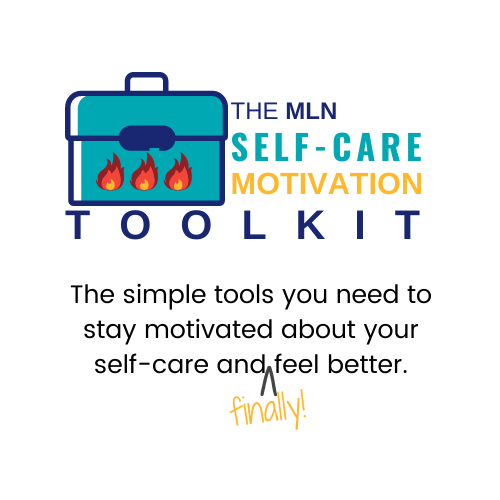 Text Logo - MLN Self-care Motivation Toolkit - My Life Nurse