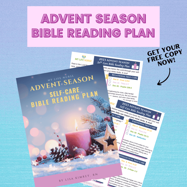 Best Printable Advent Bible Reading Plan for Rest - My Life Nurse